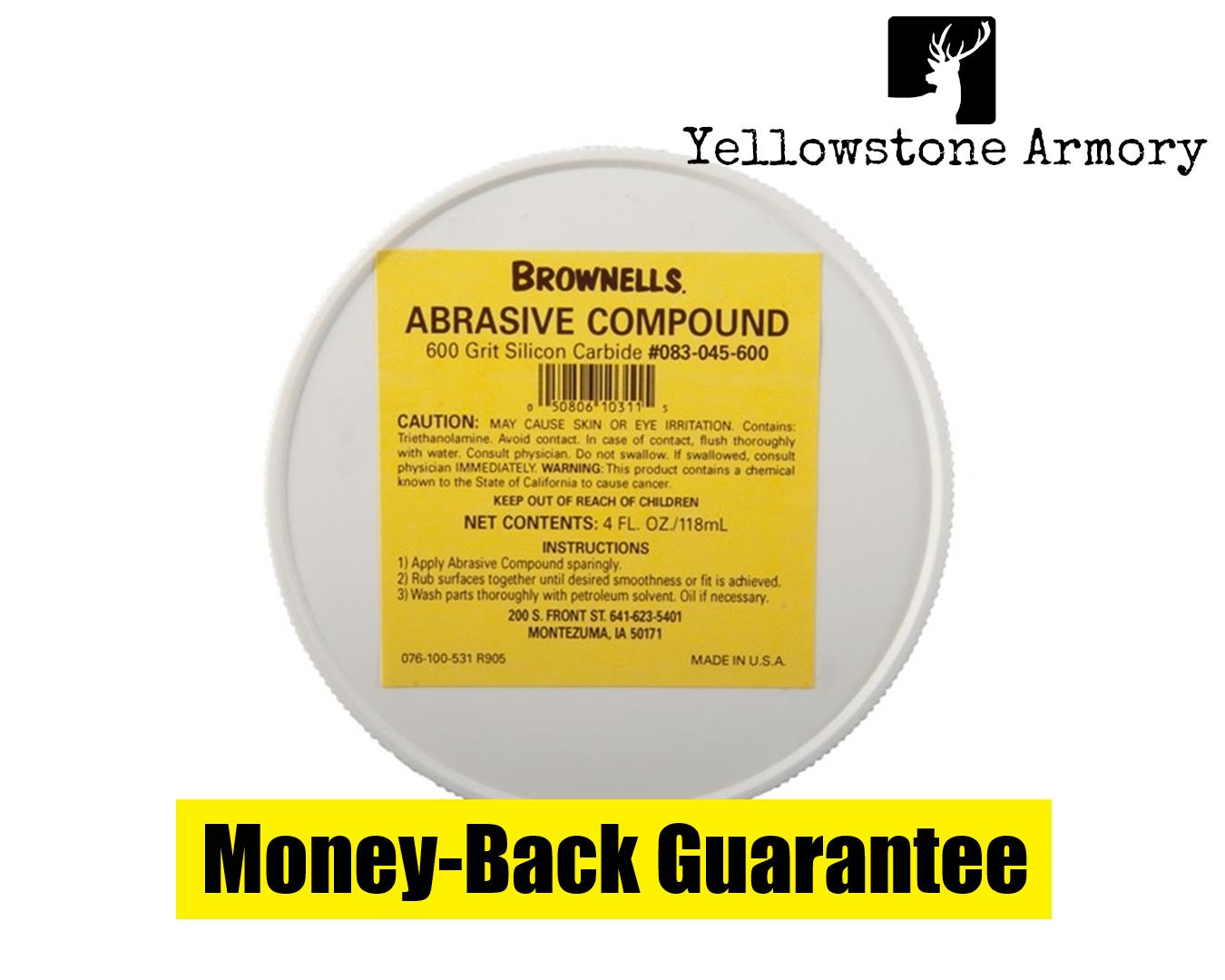 SILICON CARBIDE ABRASIVE COMPOUND 083045600 - Gunsmithing Tools ...