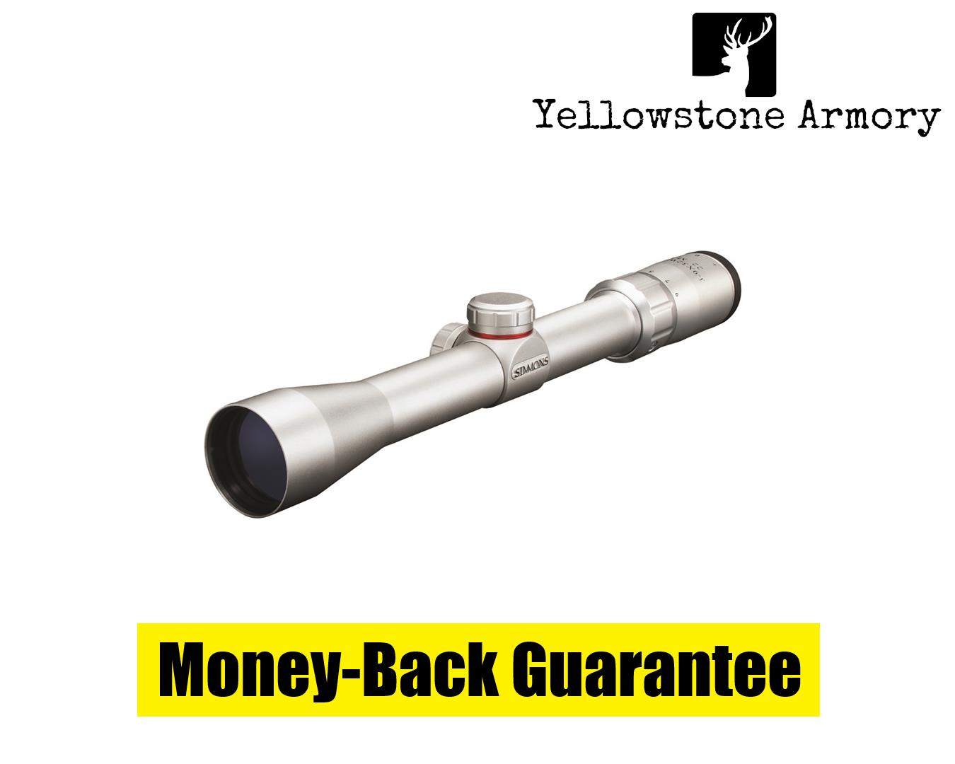 Simmons 22 Magazine Rifle Scope Silver 3-9x32mm Truplex 511037 - Gun ...