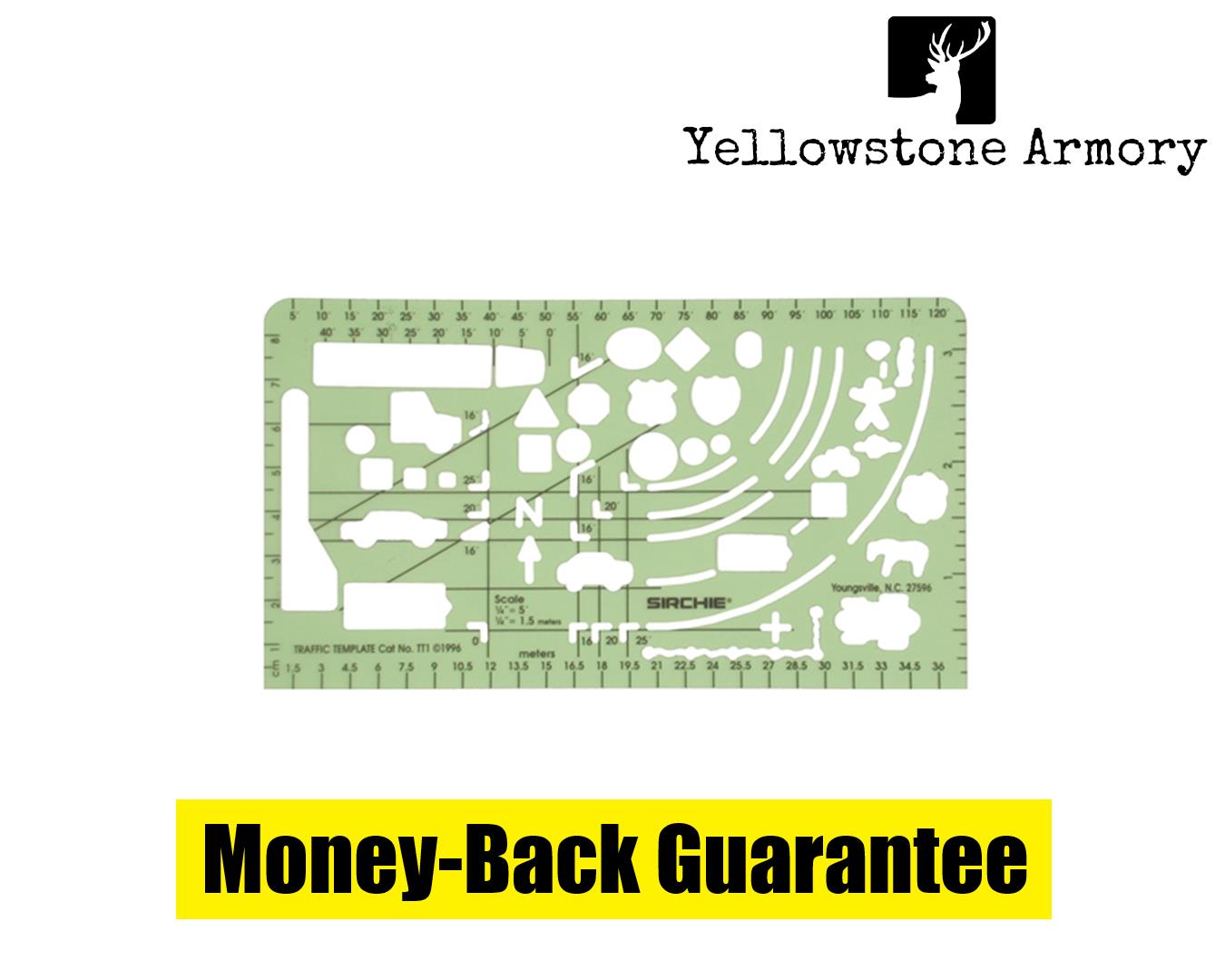 Sirchie Traffic Template TT1 - Concealed Carry Clothing at GunBroker ...