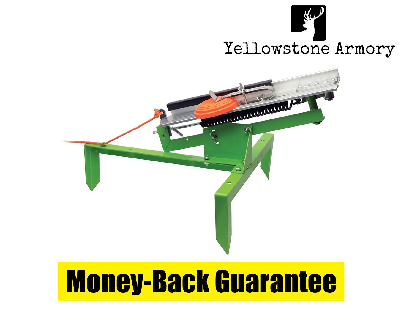 SME SMEFCT Clay Target Thrower Green Spring Loaded Cocking Single ...