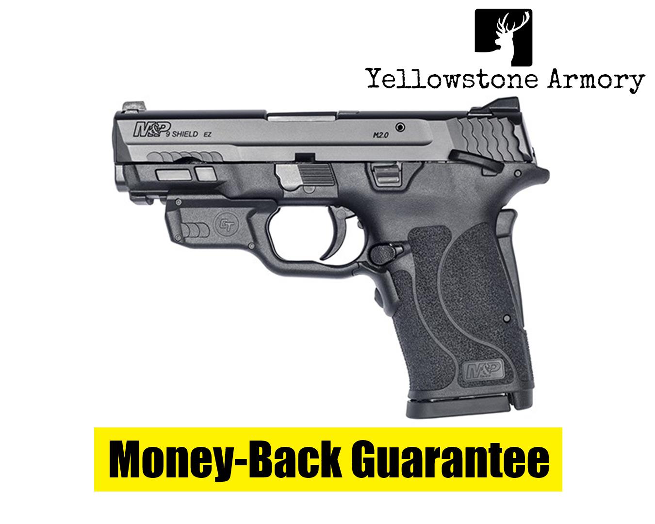 SMITH AND WESSON M&P9 SHLD EZ TS LSR 8RD 12438 - Semi Auto Pistols at ...