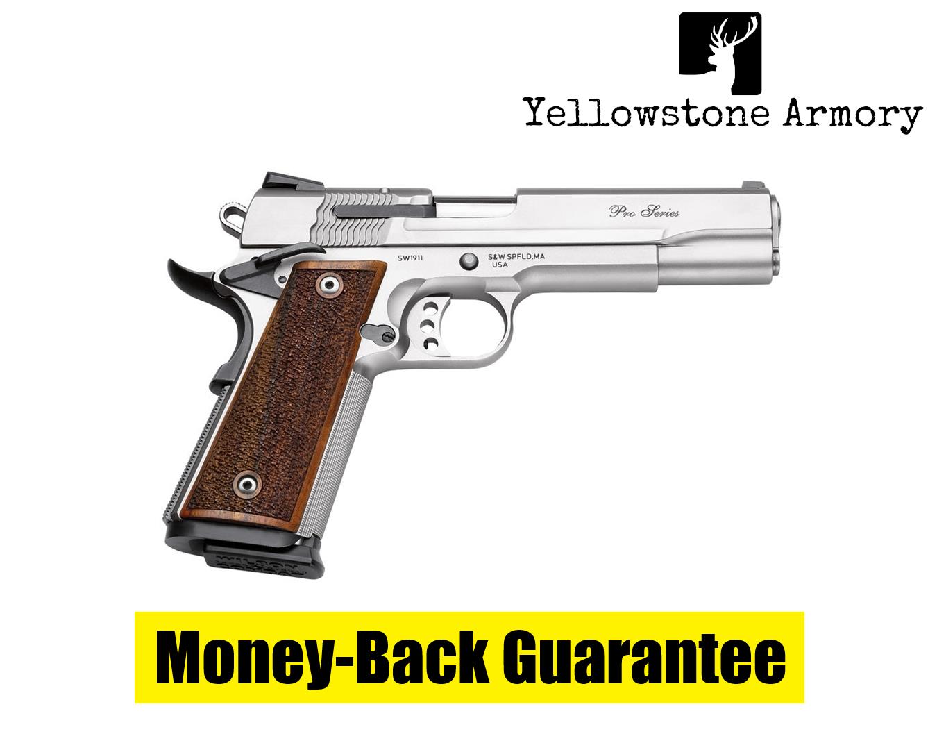 SMITH AND WESSON PC 1911 PRO 9MM SS 5'' 10RD 178017 - Semi Auto Pistols at GunBroker.com ...