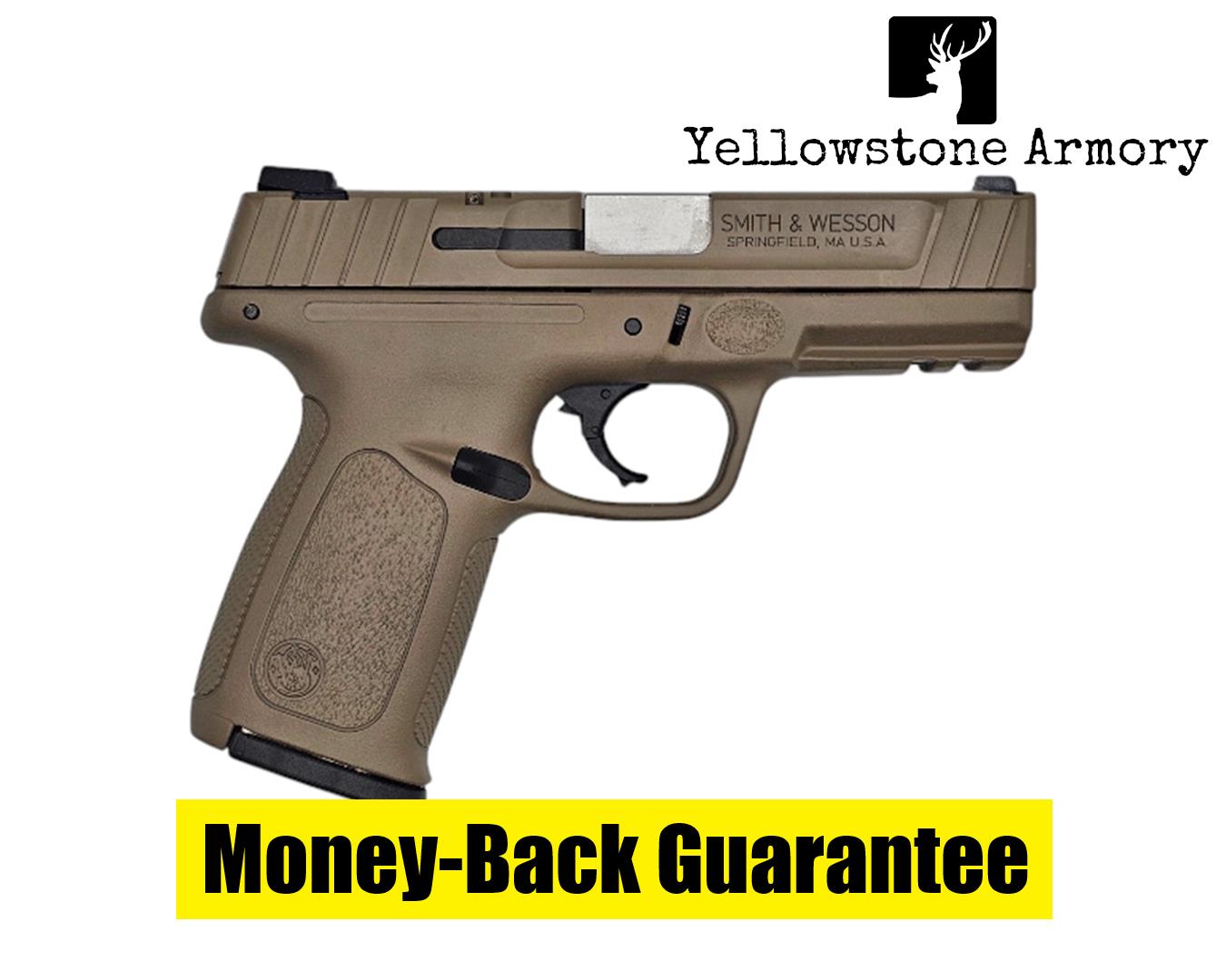 SMITH AND WESSON SD9VE 9MM 10RD FDE CA COMP 13577 - Semi Auto Pistols ...