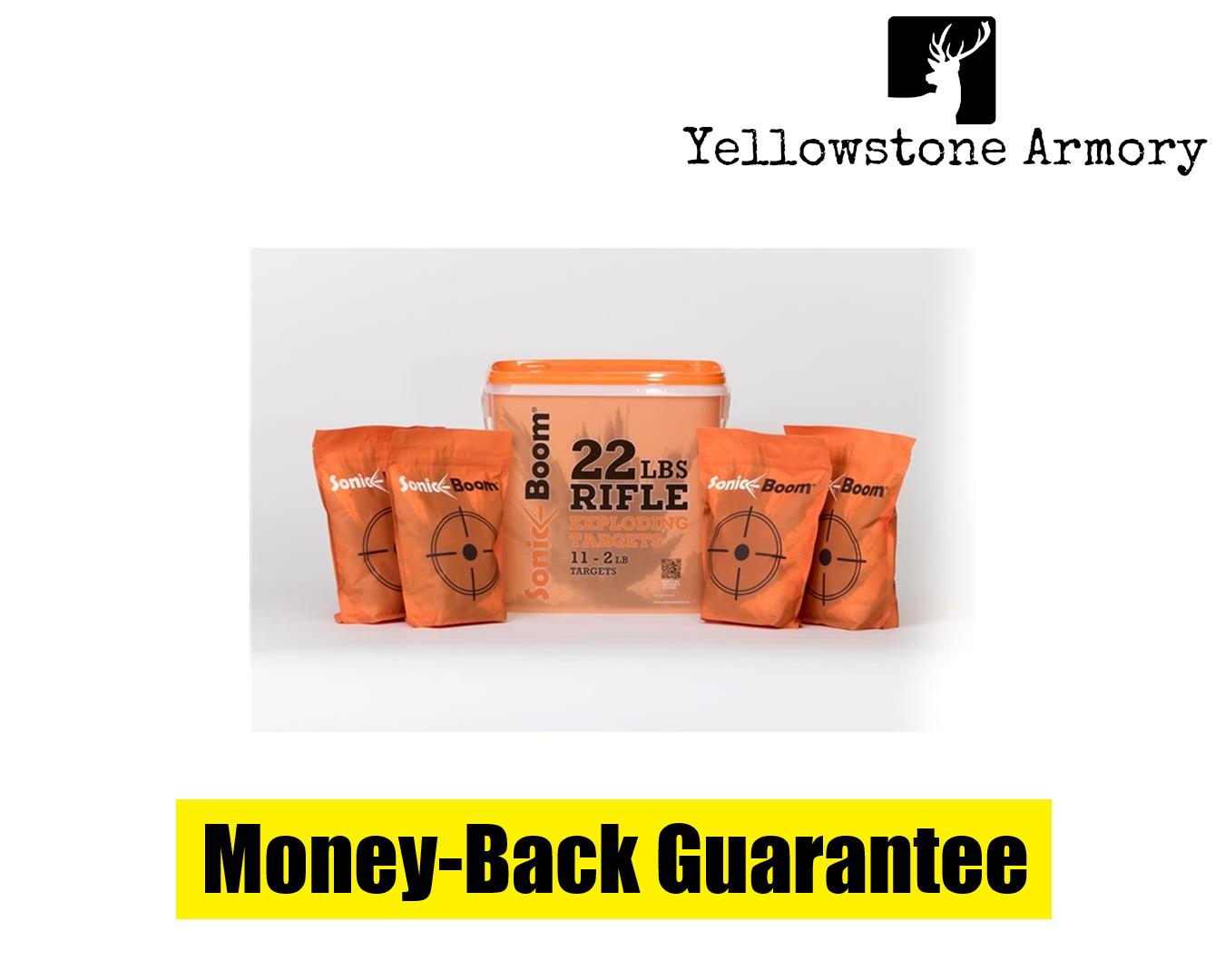 Sonic Boom Exploding Rifle Targets Bucket 2 lb. 11 pk. SBT0211P ...