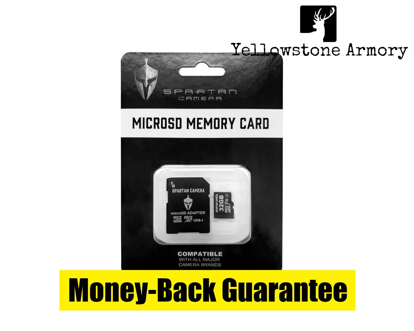 Spartan Camera 32GB Micro SD Card Class 10 GoLive 2/Eclipse/Lumen MSD ...