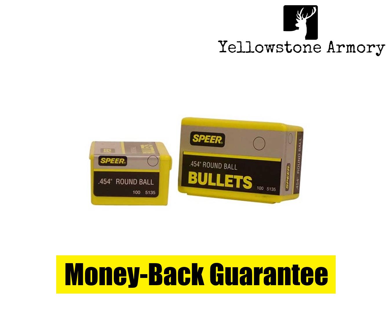 Speer 5135 Lead Balls 44Cal Ball 140gr 100 Per Box/5 Case - Other ...