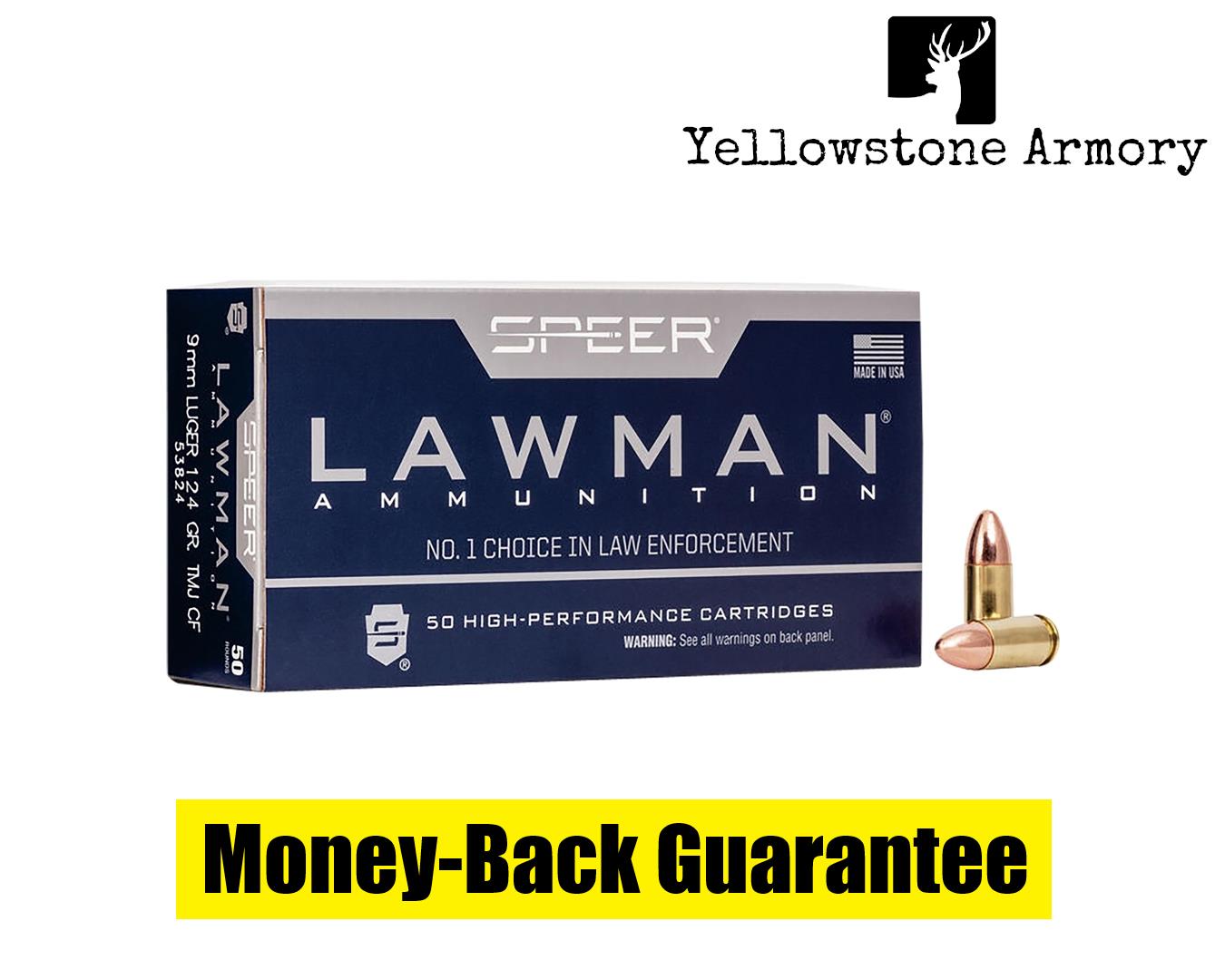 SPEER 53824 9MM 124 CF 50 - Pistol Ammunition at GunBroker.com : 1101950690