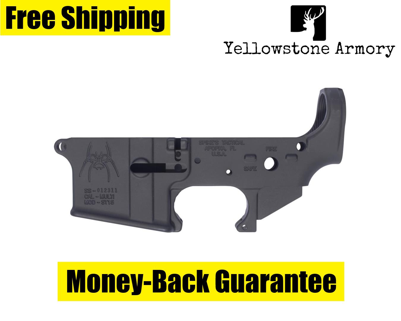 SPIKES LOWER SPIDER ST15 STLS018 - Rifle Lowers at GunBroker.com ...