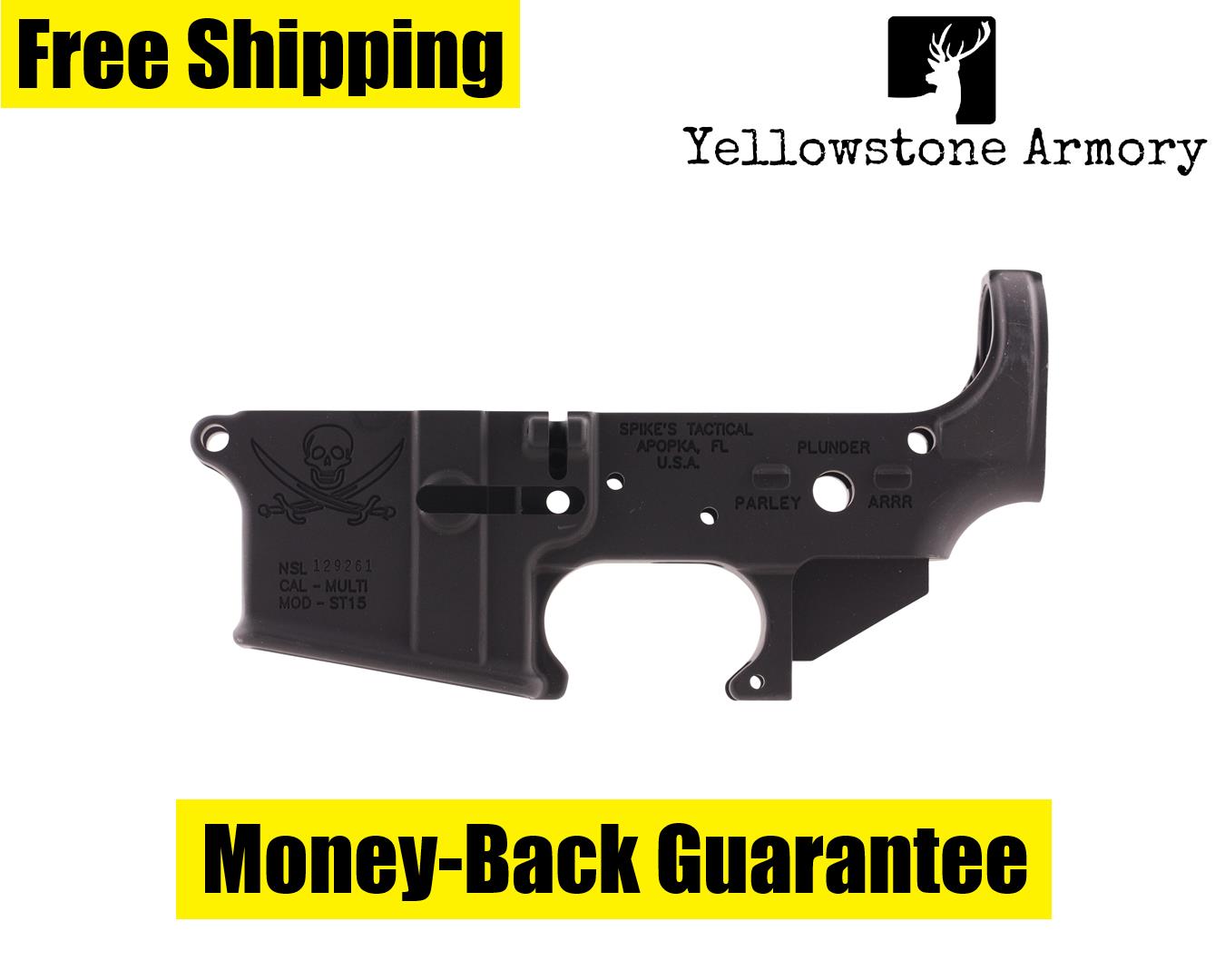 SPIKES LOWER ST15 CALICO JACK STLS016 - Rifle Lowers at GunBroker.com ...