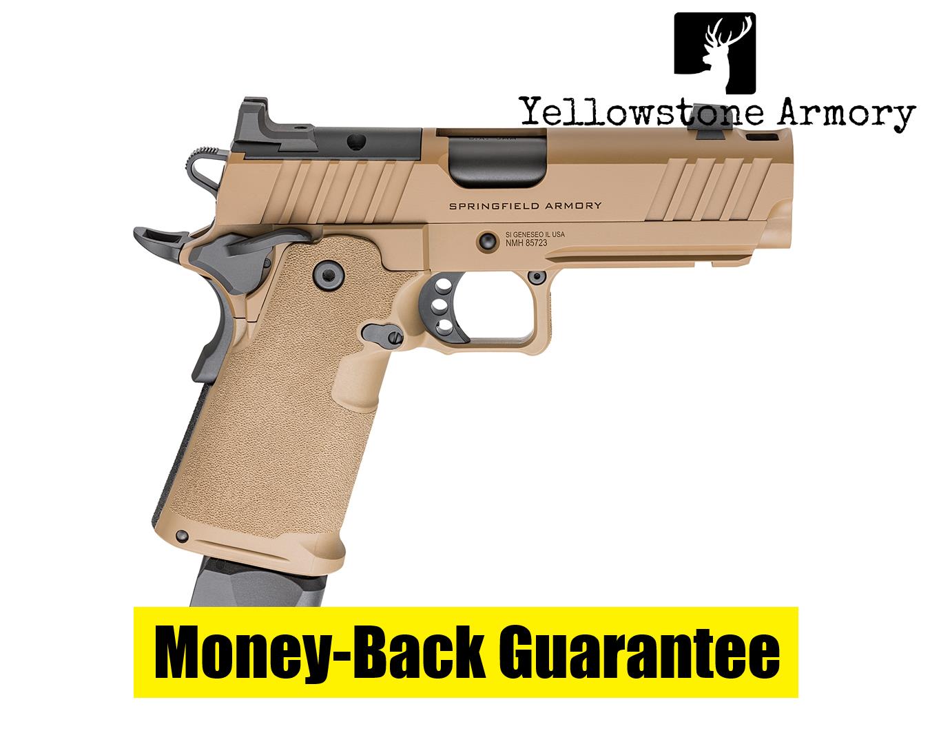 SPRINGFIELD ARMORY 1911 DS PRODIGY 9MM 4.25 AOS COMP COYOTE ...