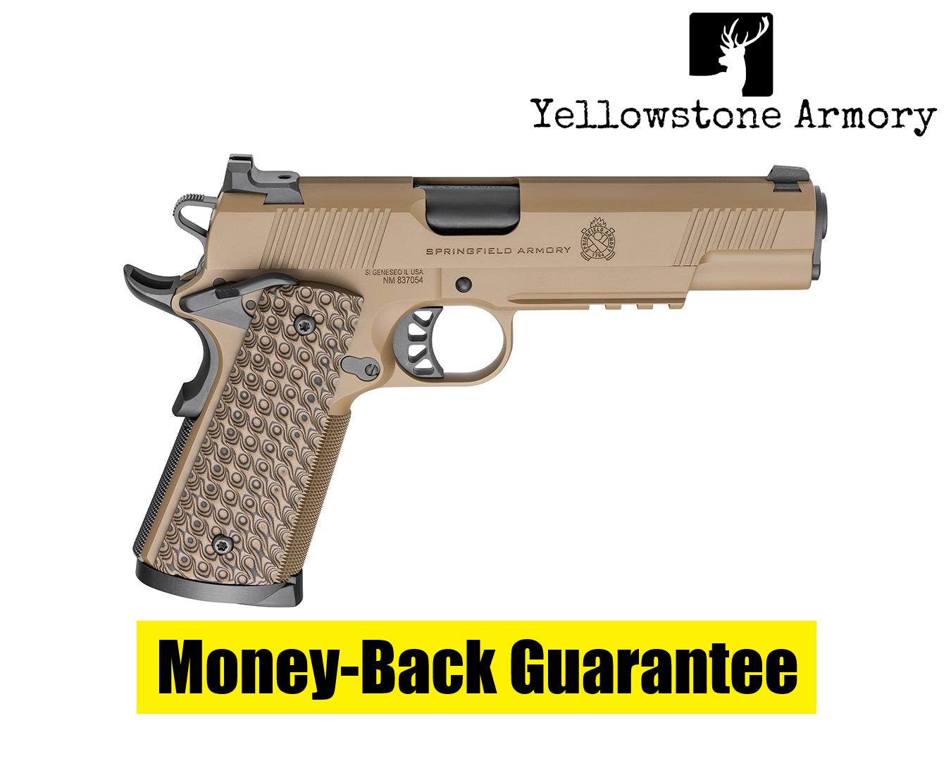 SPRINGFIELD ARMORY 1911 TRP 45ACP 5" COYOTE 8 PC9125LRCB - Semi Auto Pistols at GunBroker.com ...
