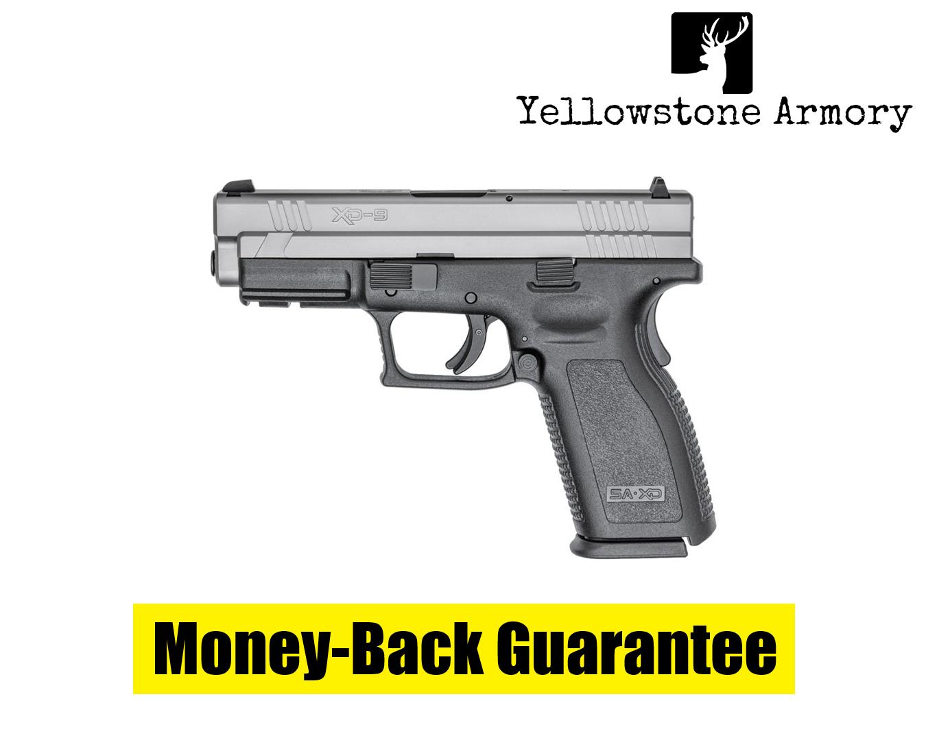 SPRINGFIELD ARMORY XD 9MM SERV 4 SS 10RD XD9301 - Semi Auto Pistols at ...