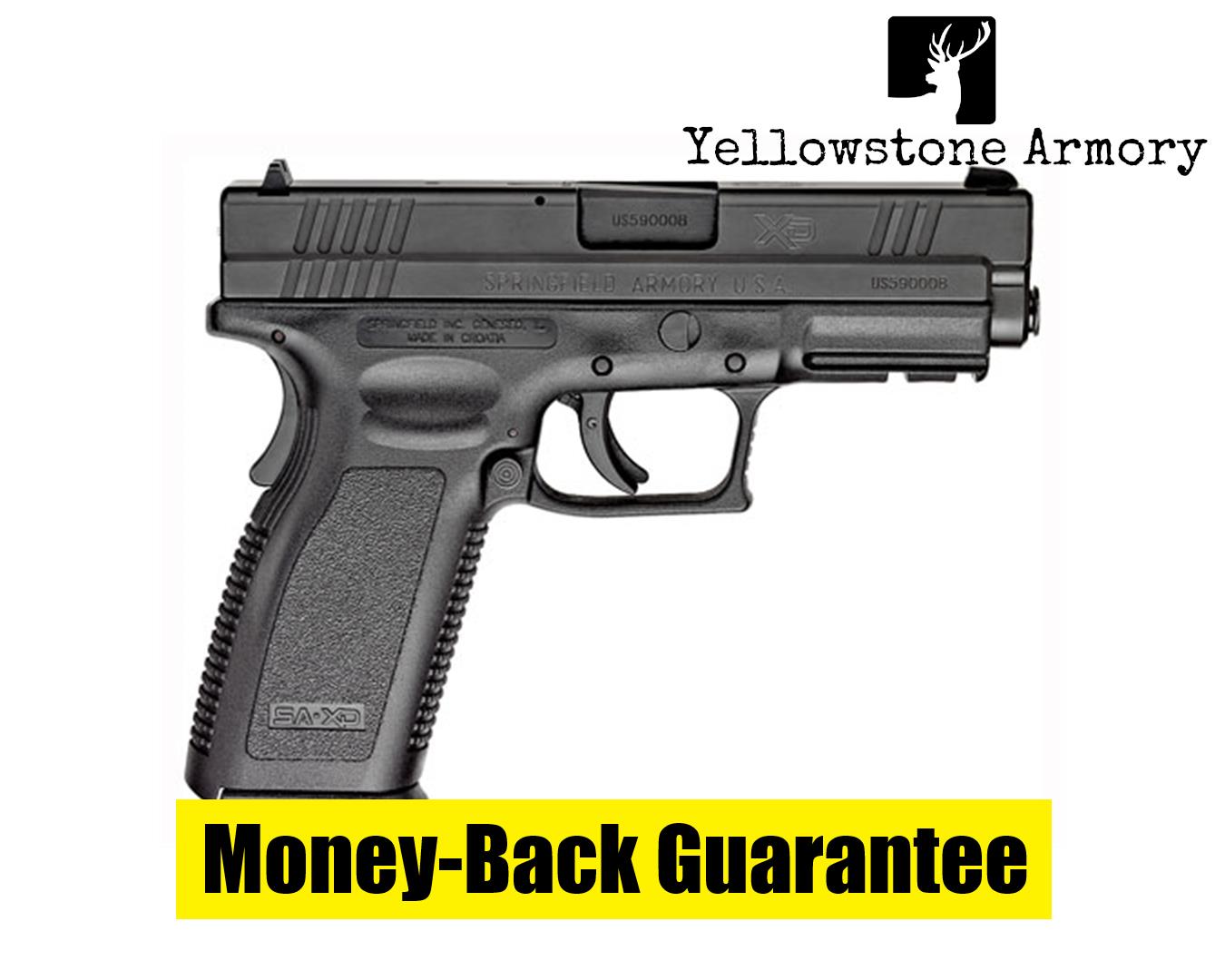 SPRINGFIELD ARMORY XD 9MM SERVICE BLK CA 4"10 XD9101 - Semi Auto ...
