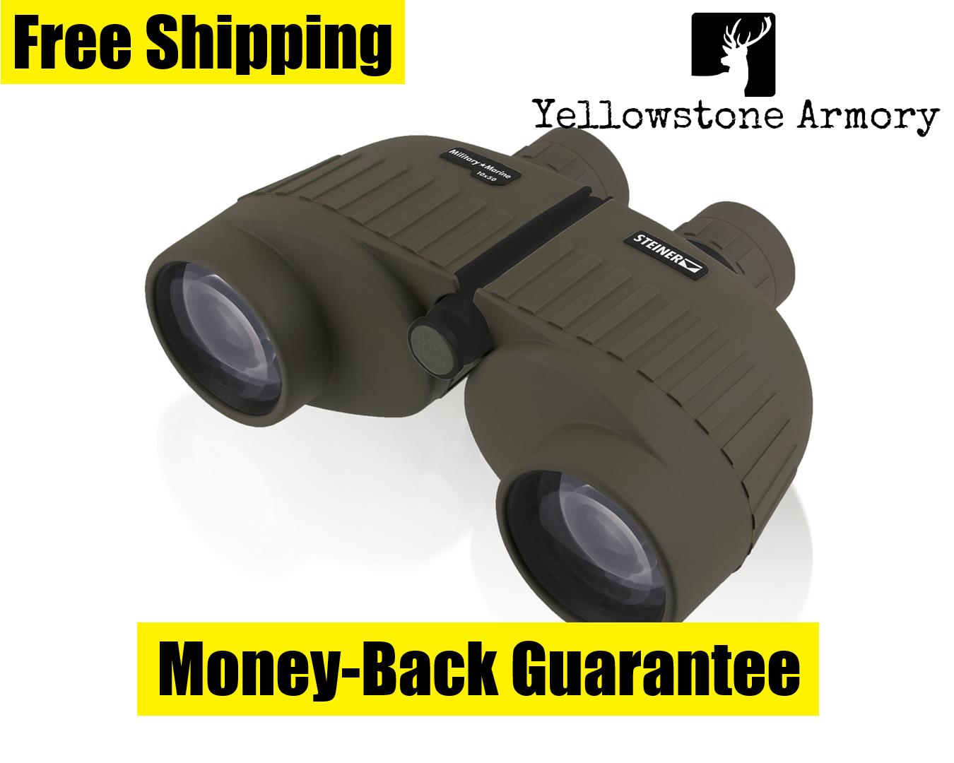 STEINER MILITARY MARINE BINO 10X50 2035 - Binoculars at GunBroker.com ...