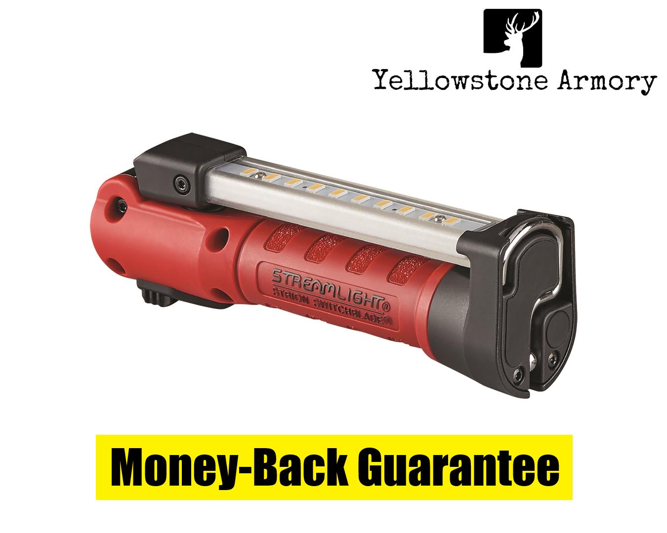 Streamlight Inc STRION SWITCHBLADE WITH USB CORD RED 74850 - Weapon ...