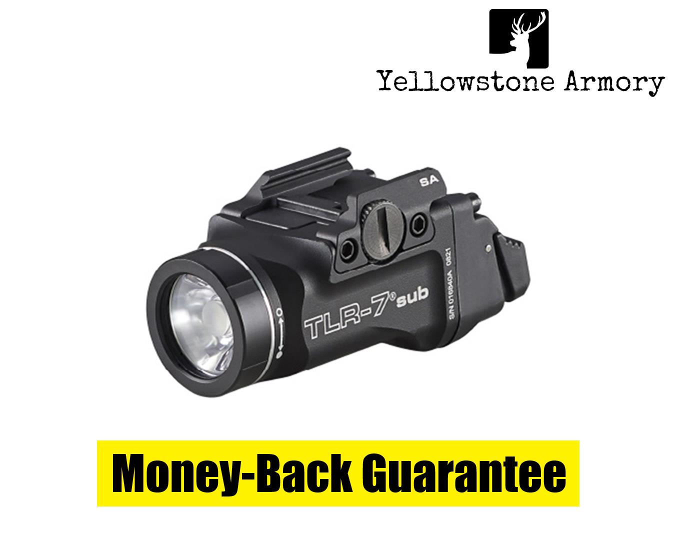 Streamlight TLR-7sub Weapon Light Black 500 Lumens Fits Springfield ...
