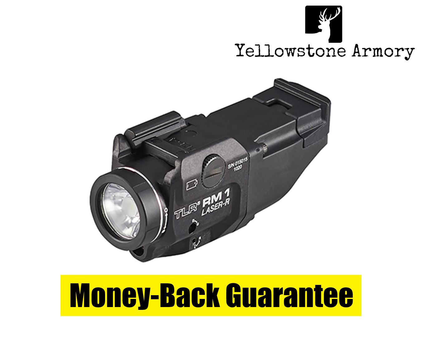 Streamlight TLR RM 1 Long Gun Weapon Light Black 500 Lumens With 69445 ...
