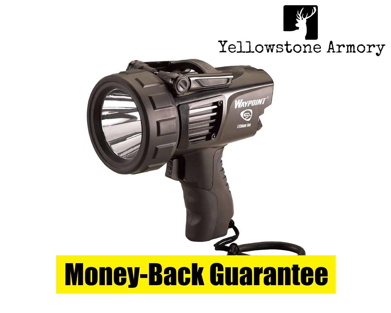 Streamlight Waypoint Rechargeable Spotlight Black 1000 Lumens 44911 ...