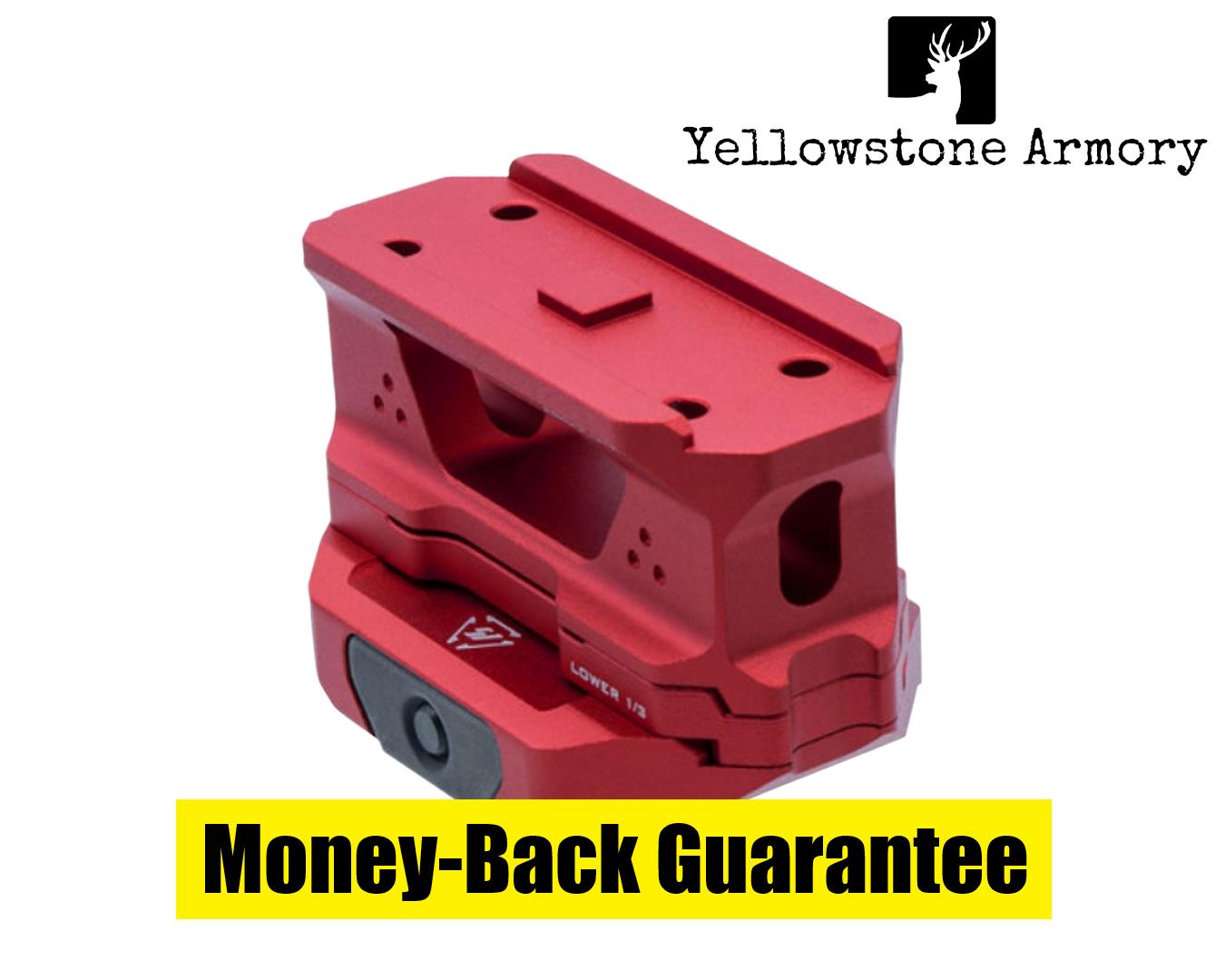 Strike Industries T1RISERRED T1 Riser Mount Red Anodized - Scope ...