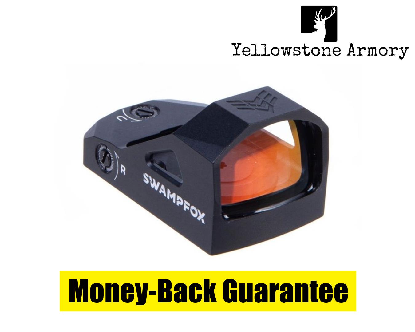 Swampfox Justice Micro Reflex Sight 1x27 Red Dot 3 MOA JTC00127-3 - Gun ...