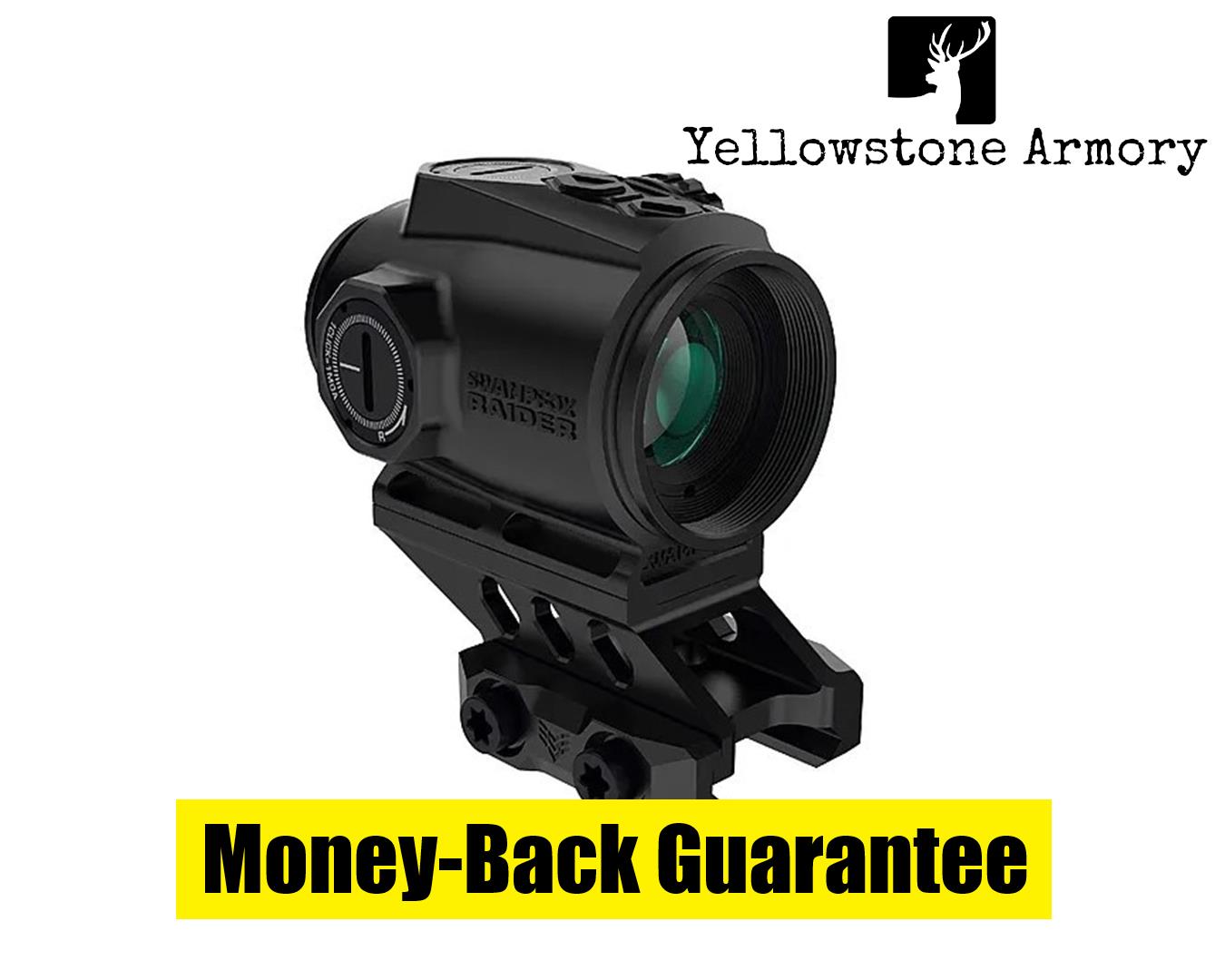 Swampfox Raider 1x20 Micro Prism Red BRC Reticle Black RMPS120-RB - Gun ...