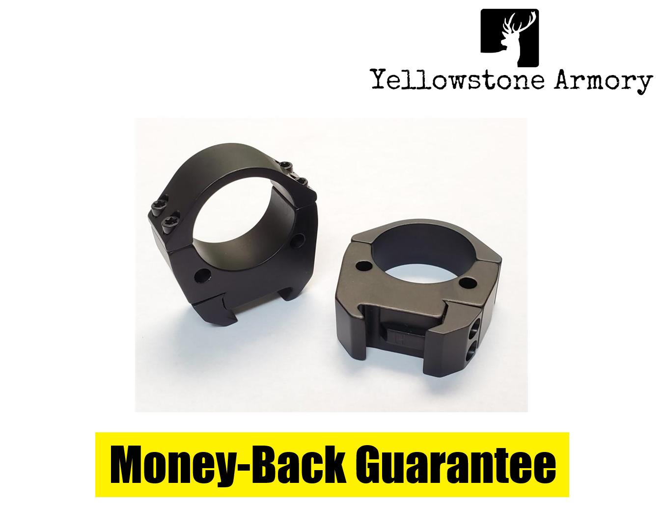 Talley Modern Sporting Scope Rings 34mm High Smoked Bronze TMS34HSB ...