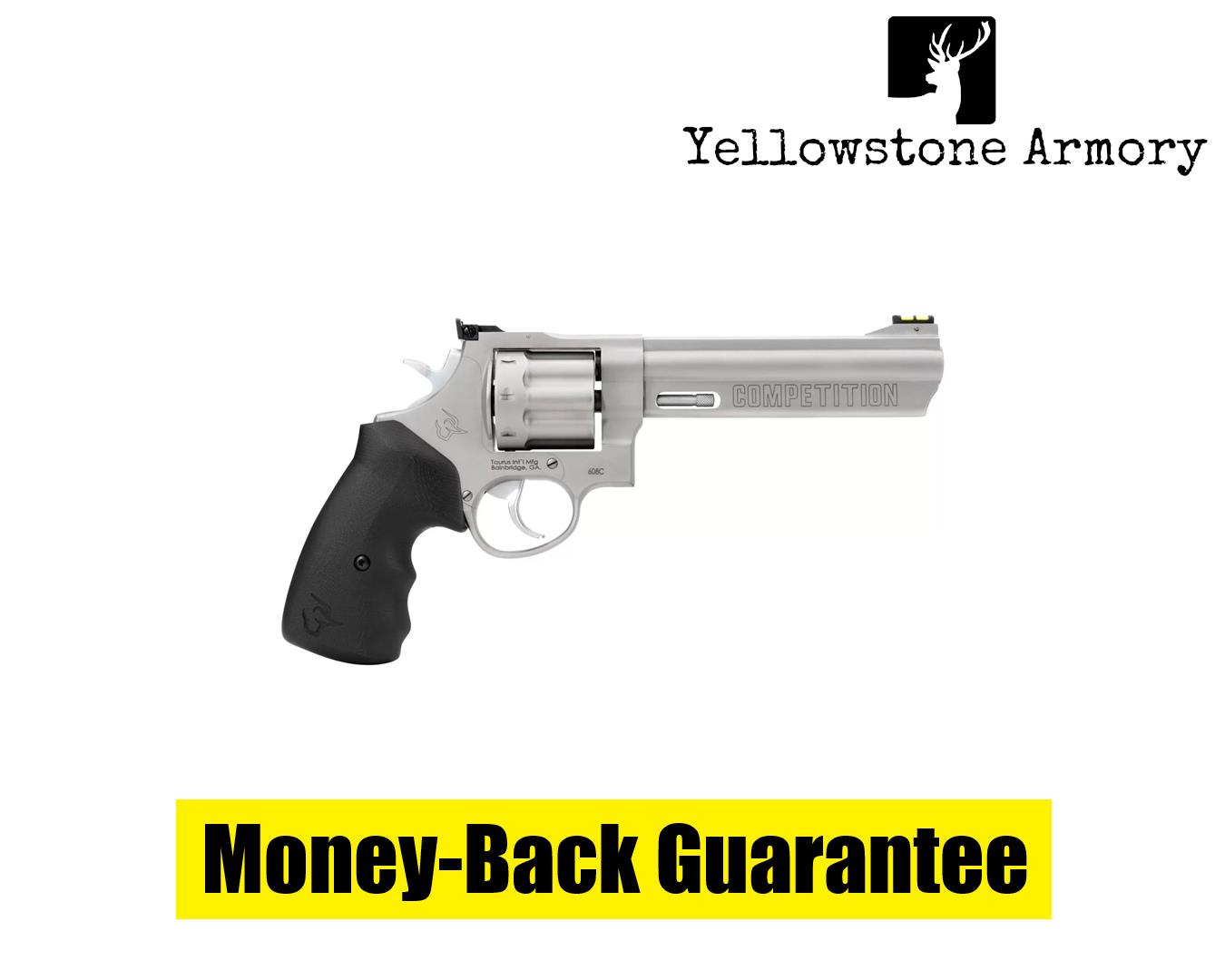 Taurus 608 Competition Revolver 357 mag 6 in. Stainless 8 rd ...