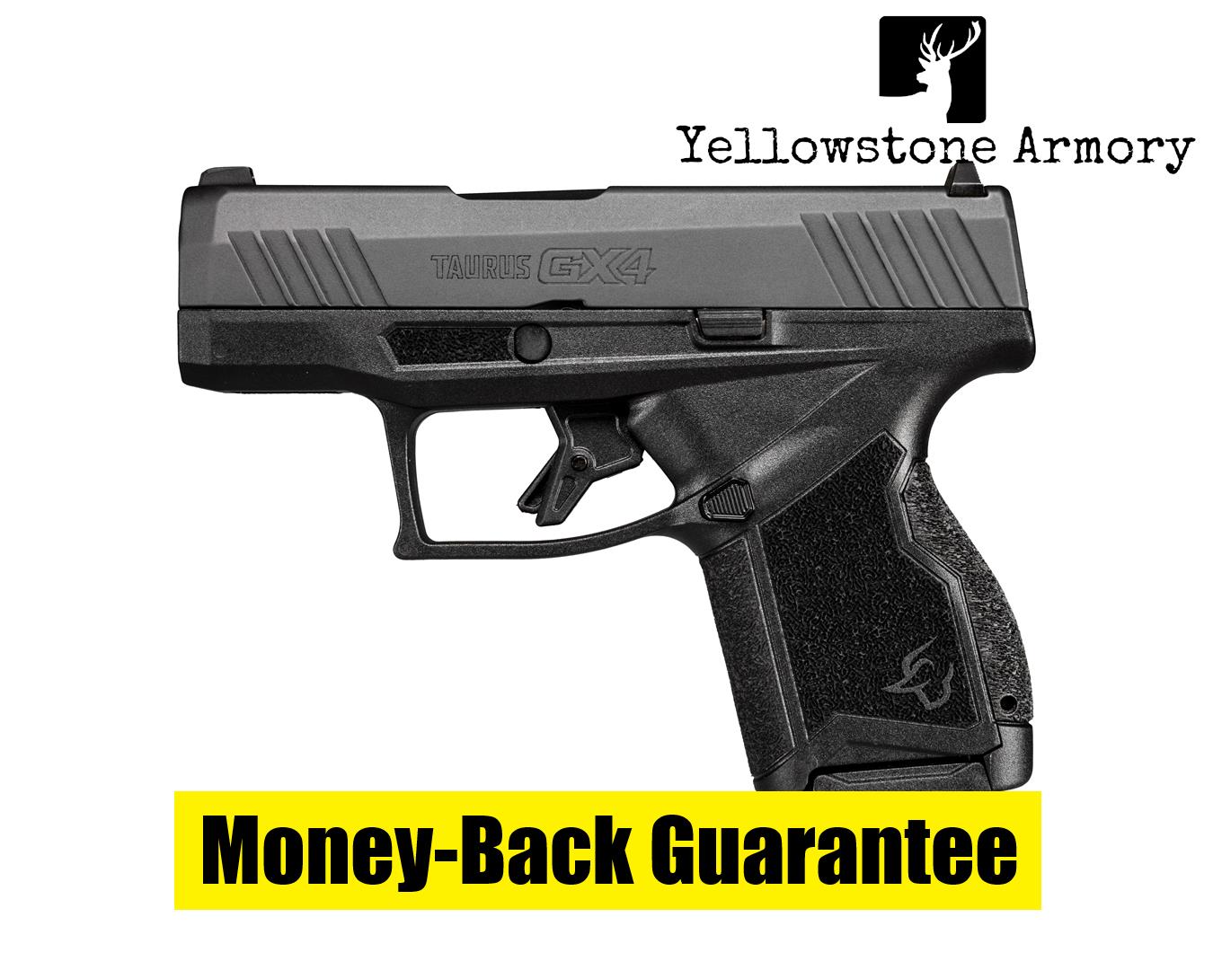 Taurus GX4 Pistol 9mm 3 in. Black 11 rd. 1GX4M931 - Semi Auto Pistols ...