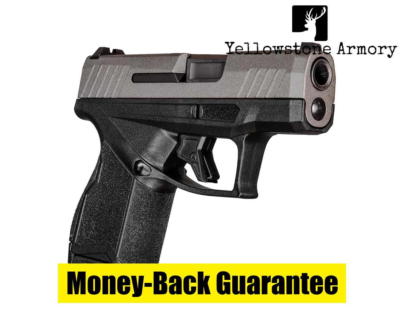 Taurus GX4 Pistol 9mm 3 in. Black/Tungsten 11 rd. 1GX4M93C - Semi Auto ...