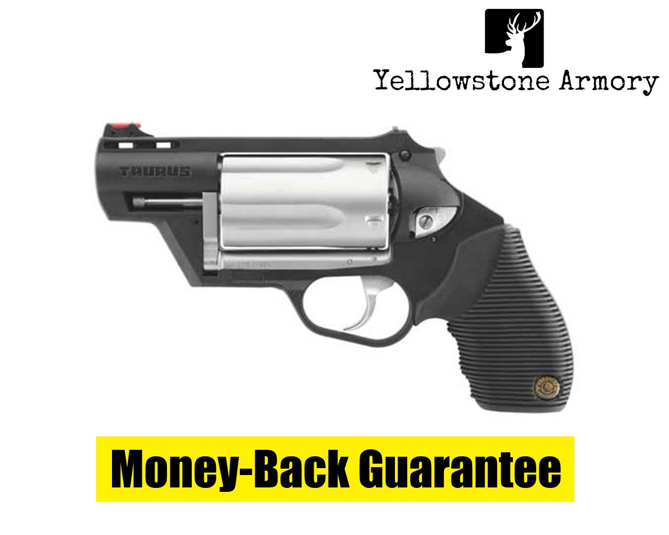 Taurus Judge Revolver 45 Colt/410 Gauge Black/Silver Cylinder ...