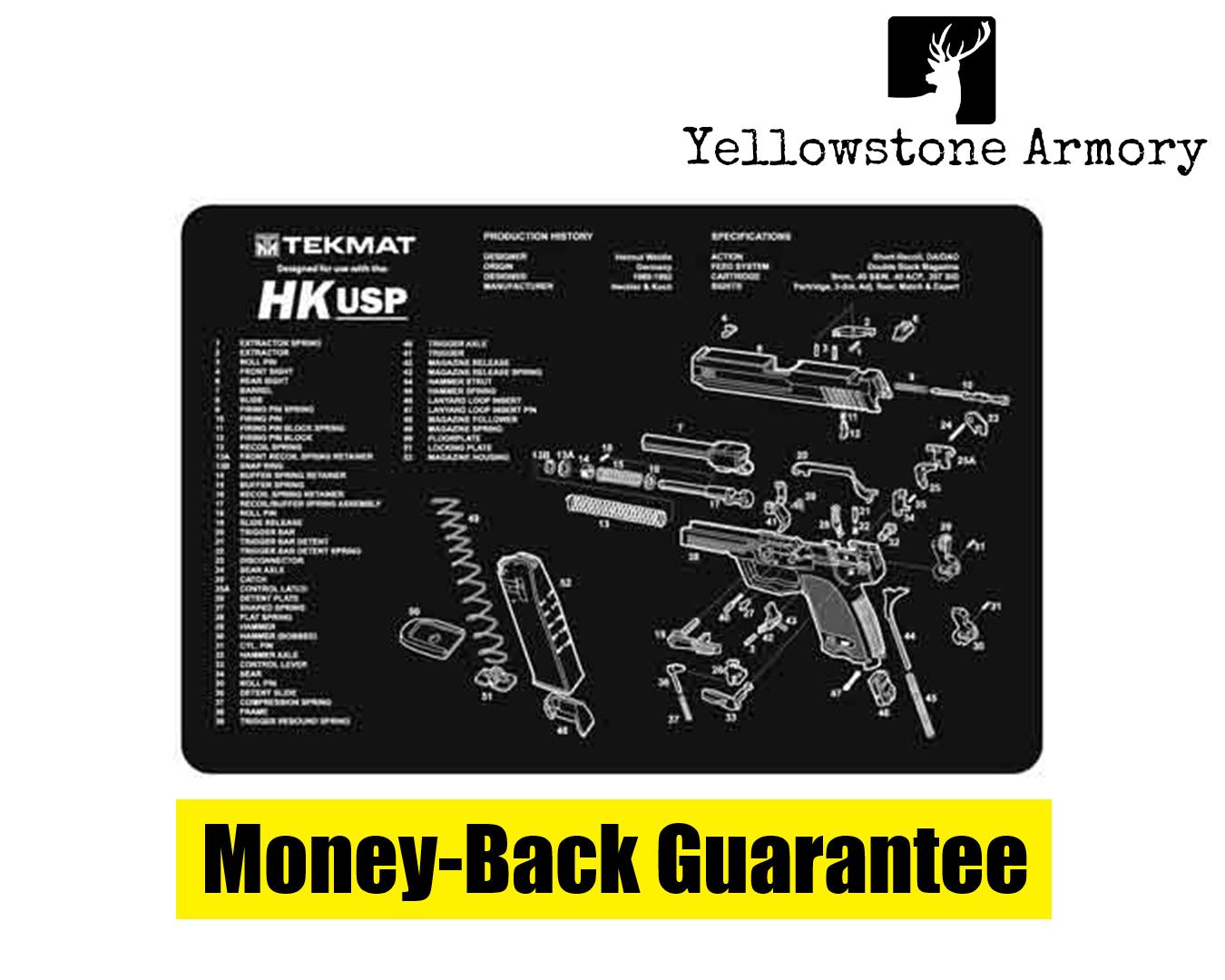 TEKMAT MATS HK USP TEKR17HKUSP - Gun Cleaning Kits & Gun Cleaning ...