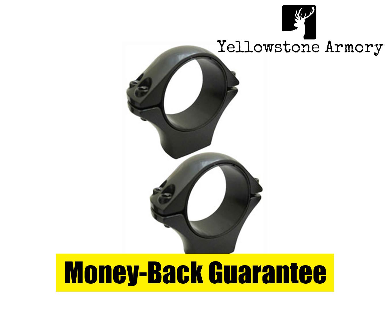 Tikka Opti-Lock Rings Black 30mm High S1300930 - Scope Accessories ...