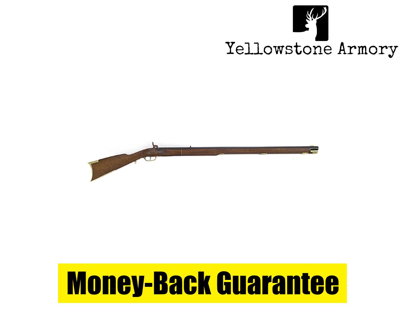Traditions Kentucky Rifle Muzzleloader Hardwood .50 cal. R2020 - Black ...