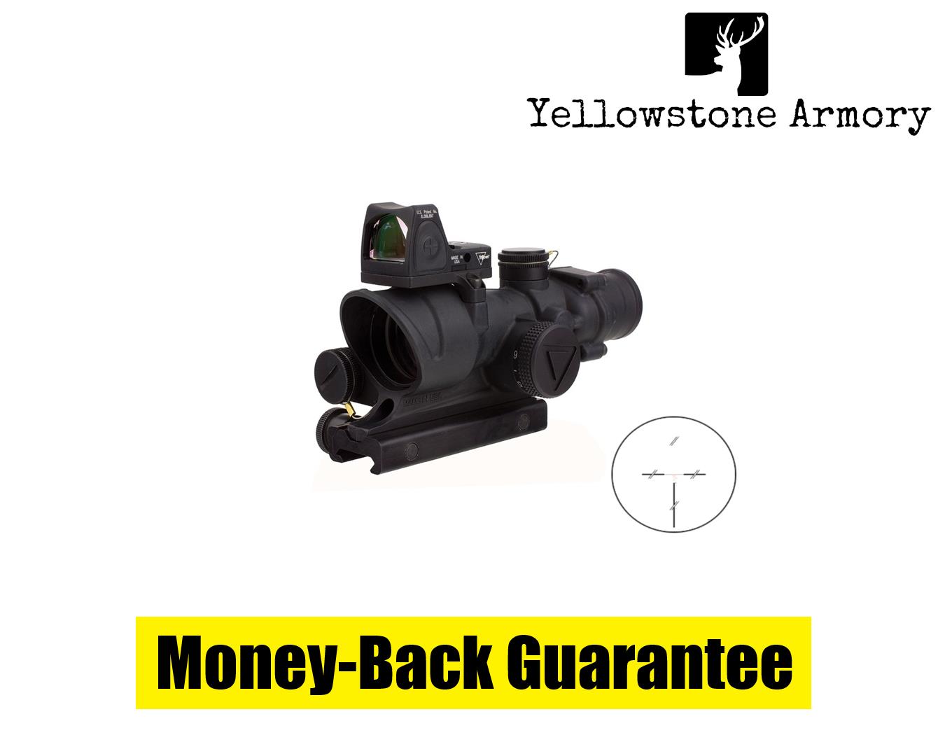 TRIJICON ACOG 4X32 .223 LED RD CHV/RMR TA02-C-100564 - Scopes at ...
