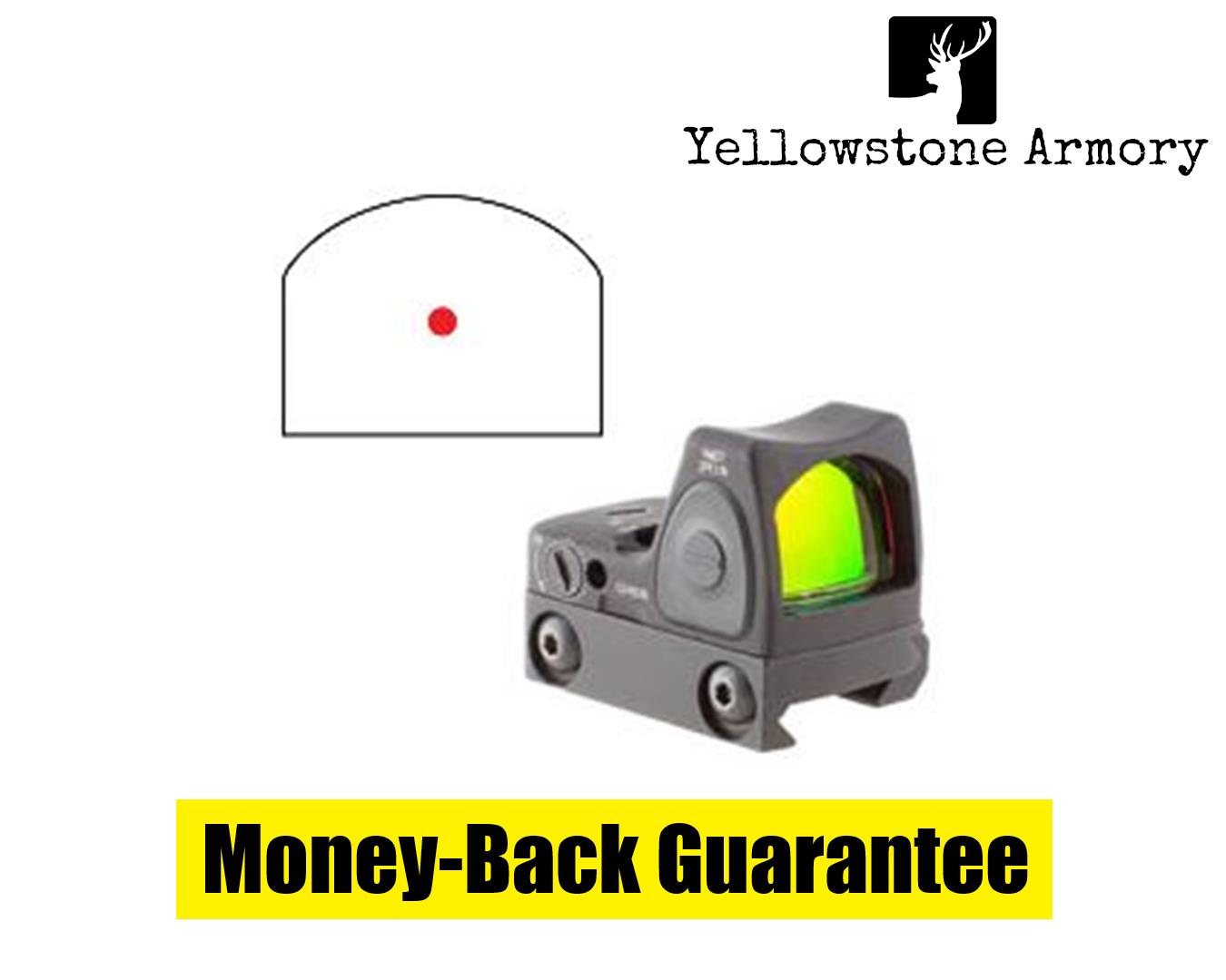 TRIJICON RMR T2 6.5 MOA RED DOT ADJ LED W/ RM33 RM07C700680 - Gun ...