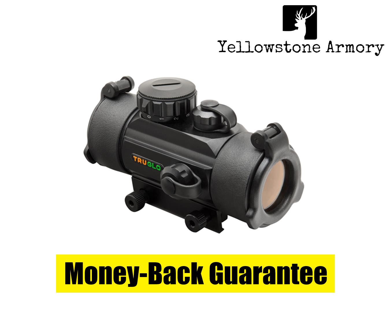 TruGlo Traditional Red Dot Scope 30 mm 1 TG8030B - Red Dots Sights at ...