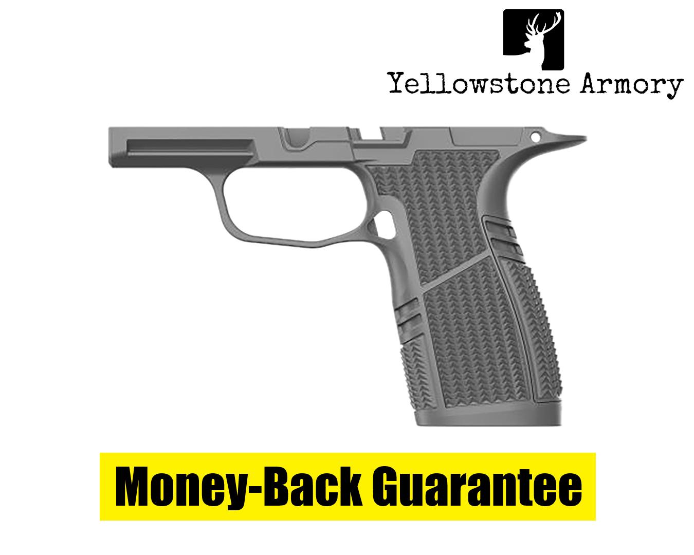 Tyrant Cnc TDP365GRMSNUBGREY Grip Module Snub Nose - Pistol Frames at ...