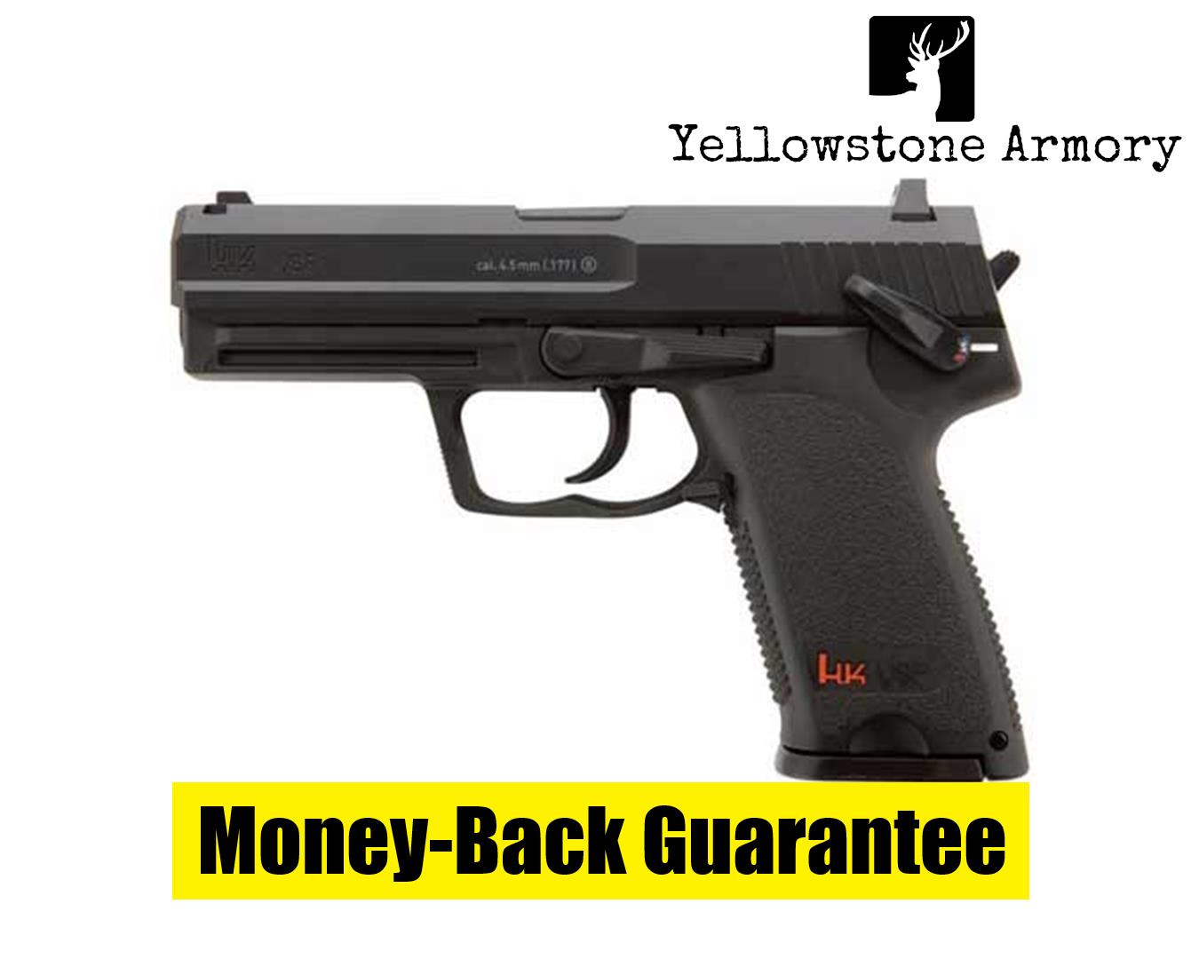 UMAREX H&K USP STEEL AIR PISTOL .177/BB CO2 POWERED 225-2300 - Air Gun Accessories at GunBroker ...