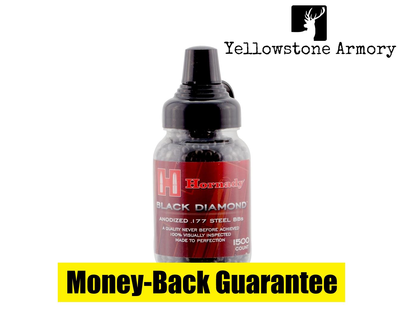 Umarex USA 2211056 Hornady Black Diamond 177 Steel 1500/Bottle - Air ...
