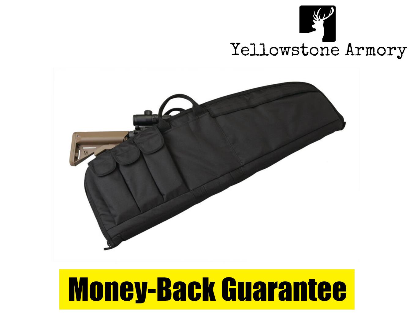 Uncle Mike's Tactical Rifle Case Black 41 in. 52141 - Gun Cases & Gun ...