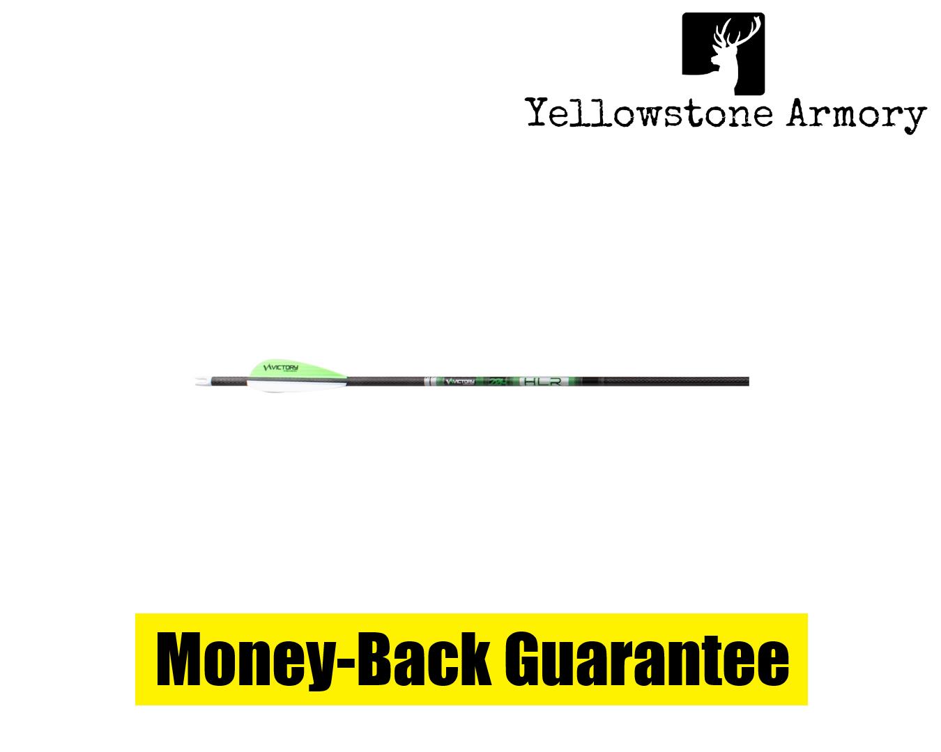 Victory HLR Gamer Arrows 500 6 pk. HLRG-500FA-6 - Archery Supplies at ...