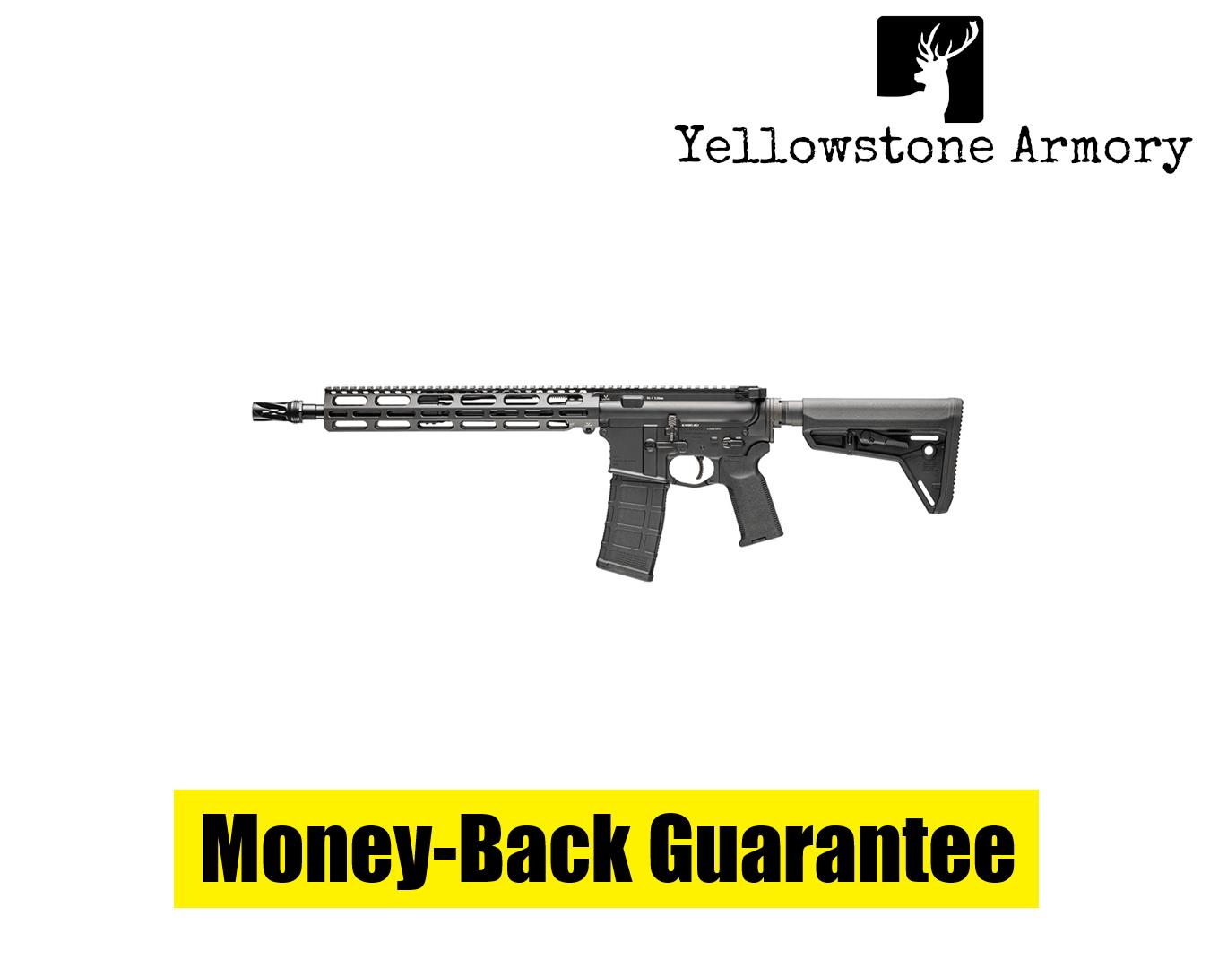 VKTR VK1 Rifle with Hux WRX Flash Hider 5.56 NATO 13.7 in. Black 30 rd ...