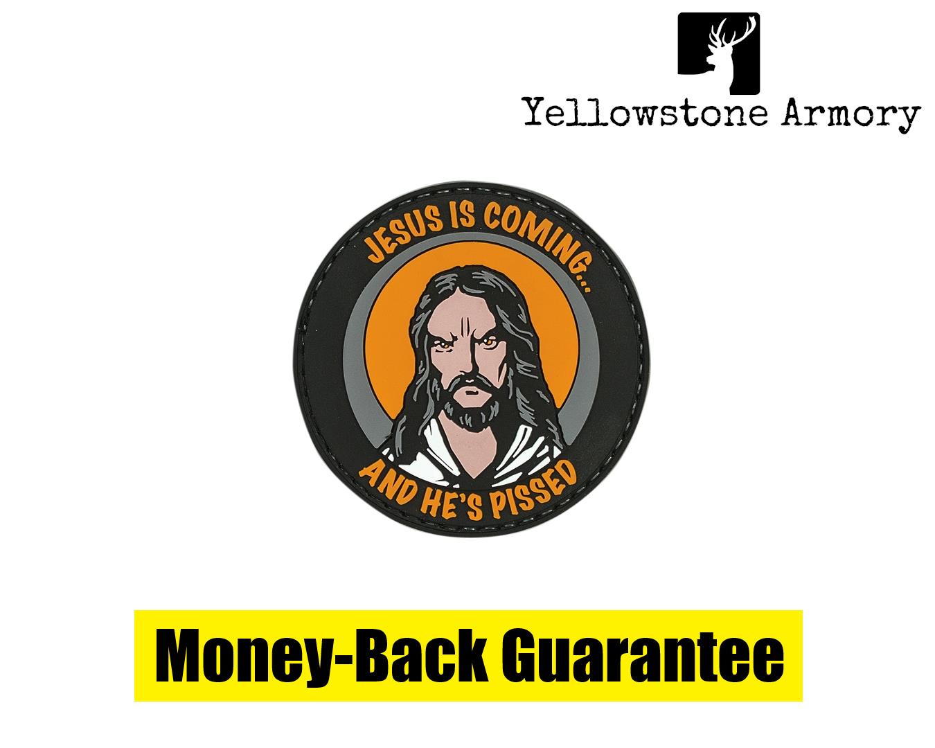 Voodoo Tactical Jesus Is Coming And He'S Pissed Rubber Patch 07 ...