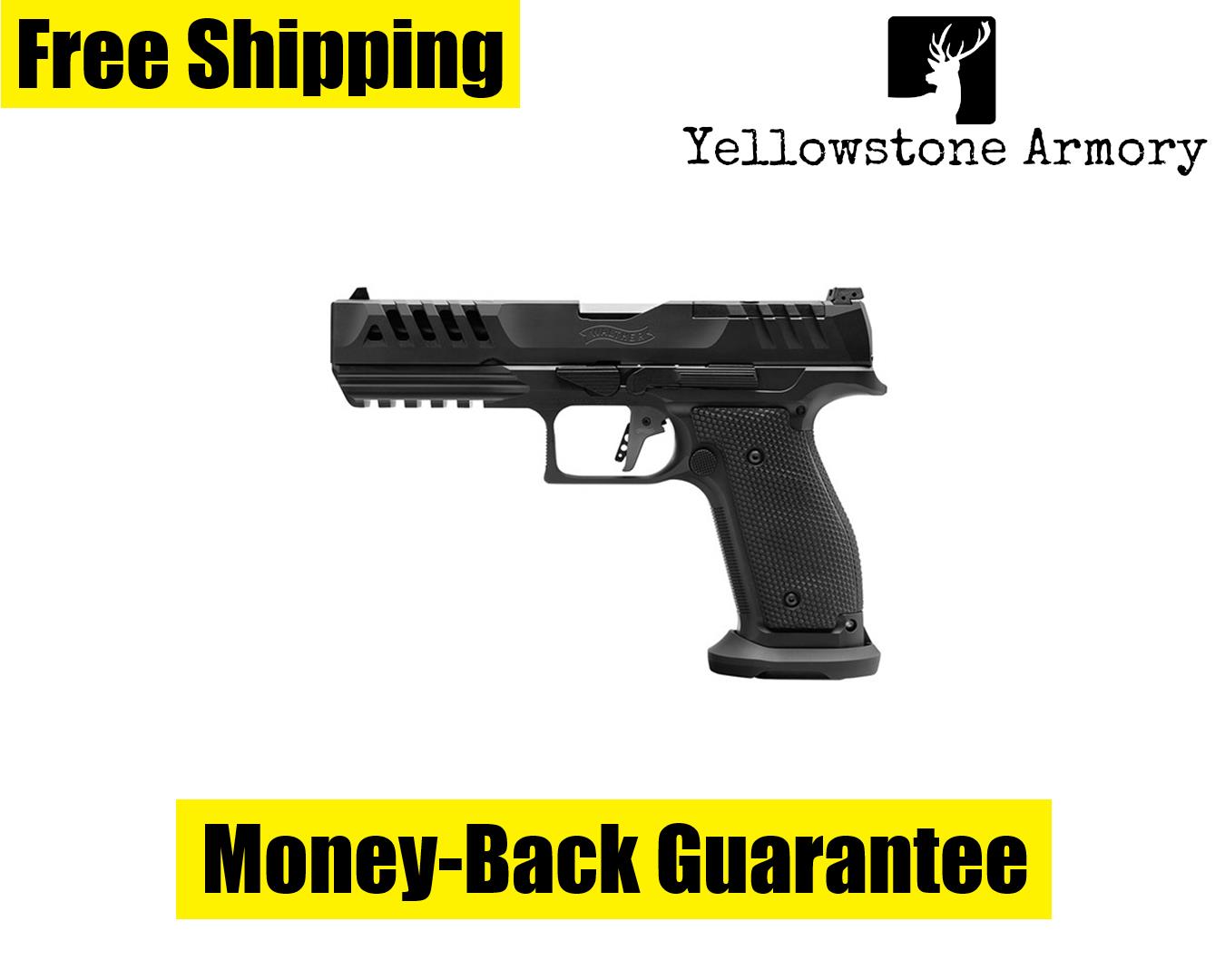 Walther PDP SF Match Pistol 9mm 5 in. Black 18 rd. 2872200 - Semi Auto ...
