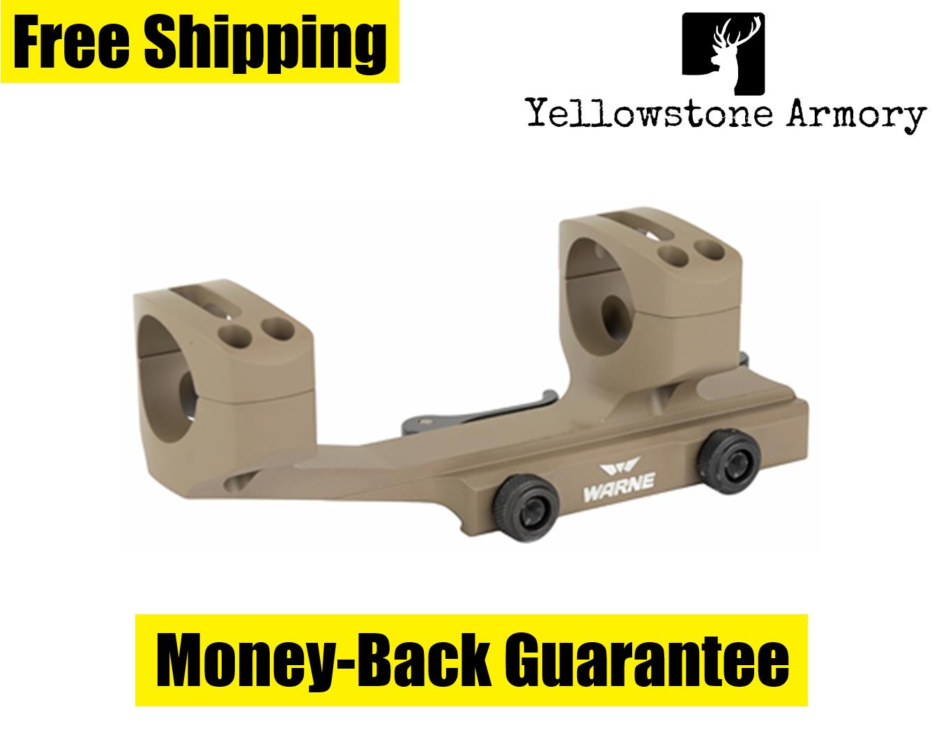 WARNE SCOPE MOUNTS QD XSKEL 30MM DARK EARTH QDXSKEL30DE - Scope ...