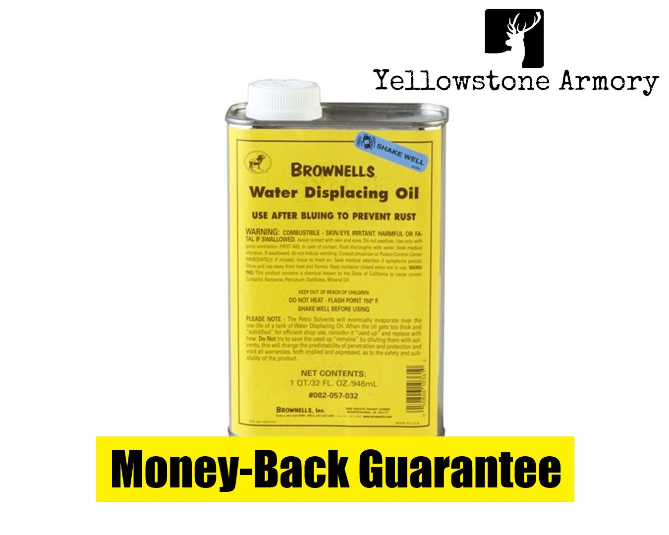 WATER DISPLACING OIL ''AFTER-BLUING'' RUST PREVENTION 082057032 ...