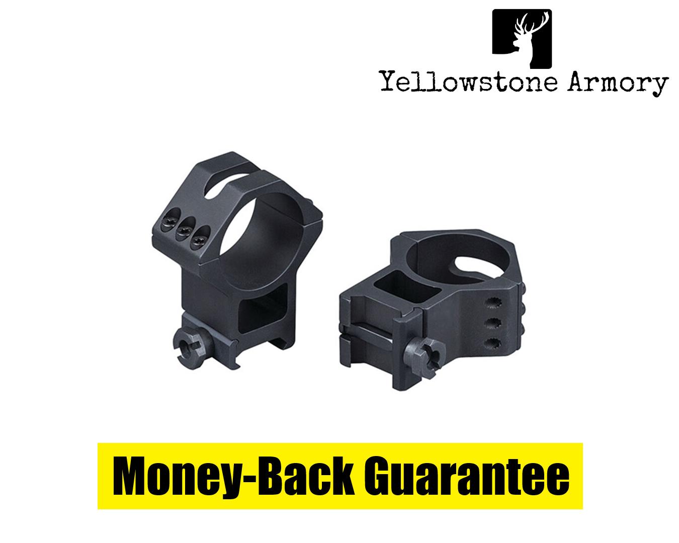 Weaver Tactical 6Hole Picatinny Ring Matte Black 1" High Clamshell Pa ...