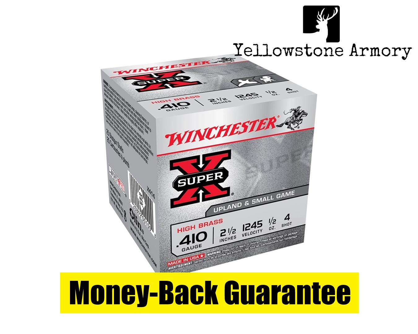 Winchester Super-X High Brass Heavy Game Load 10 ga. 2.5 in. 1/2 oz. X1 ...
