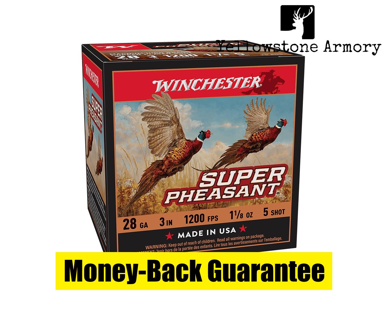 Winchester Super-X Super Pheasant shell 28 ga. 3 in. 1 1/8 oz. 5 ...