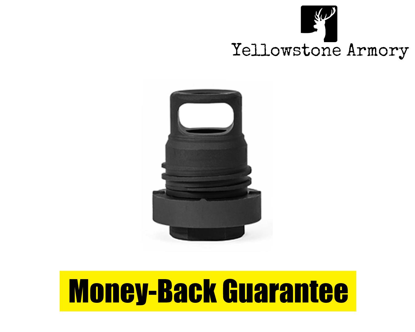 YHM MINI QD MUZZLE BRAKE 9MM 1/2"-28 YHM-3109-1MB-28A - Other Gun ...